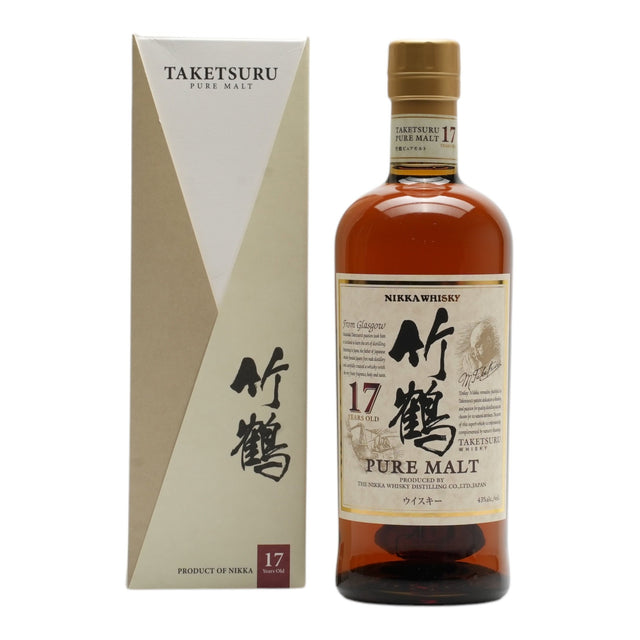 Nikka Taketsuru Pure Malt 17 Year Old Blended Malt Japanese Whisky 700 – THE WHISKY STATION