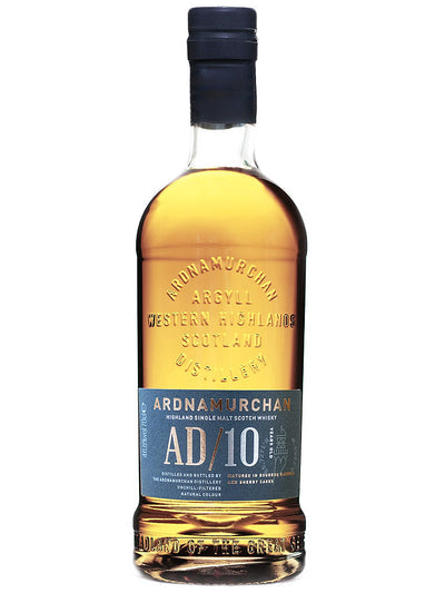 Ardnamurchan AD/ 10 Year Old 10th Anniversary Edition Single Malt Scot ...